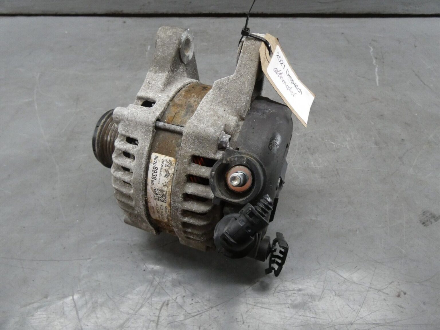Citroen Dispatch Alternator 1.5HDI 2021 - DENSO - 9820893880 - Chrispin ...