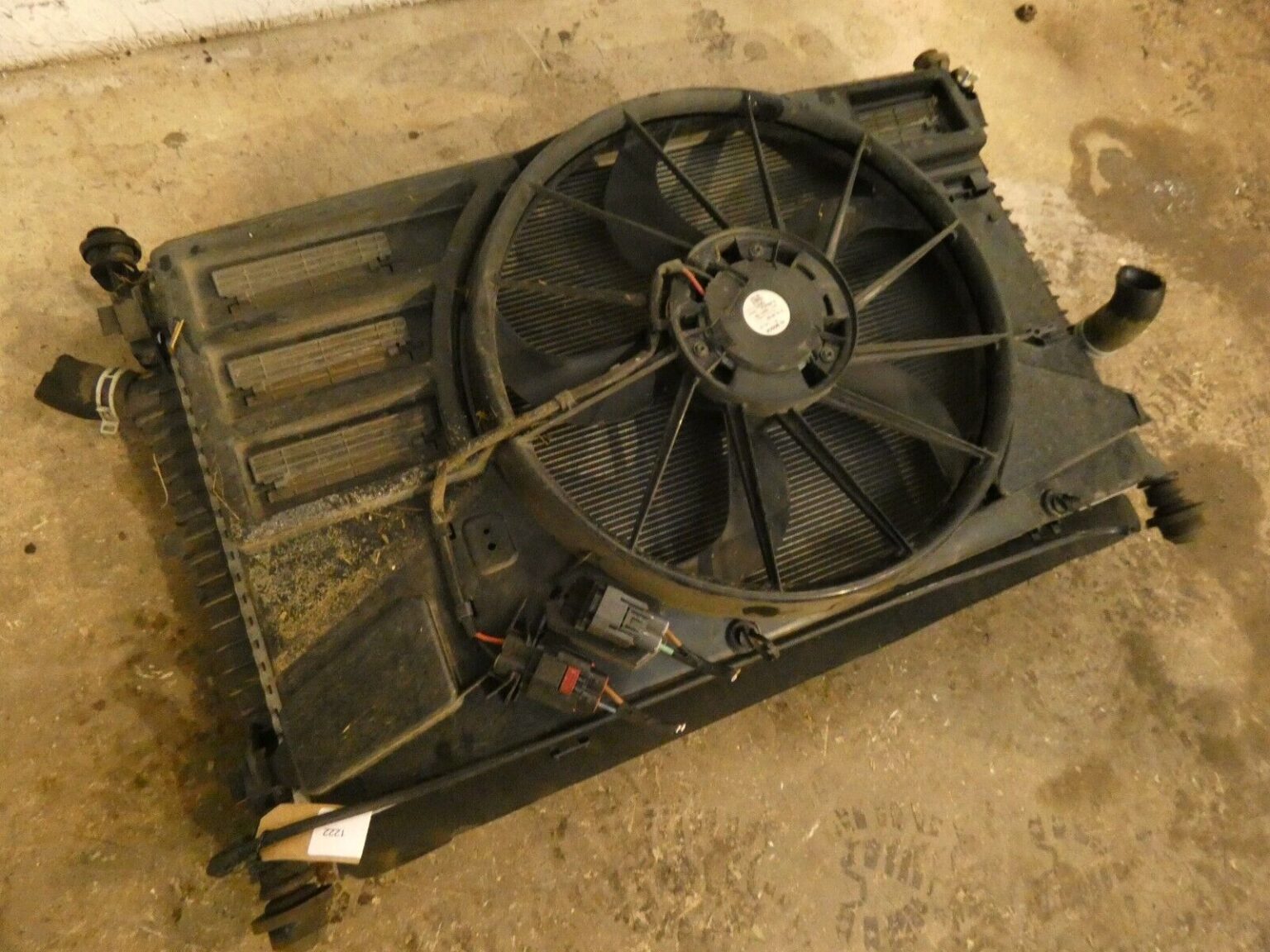 Ford Transit Custom Radiator Air Con Radiator & Cooling Fan Pack 2 ...