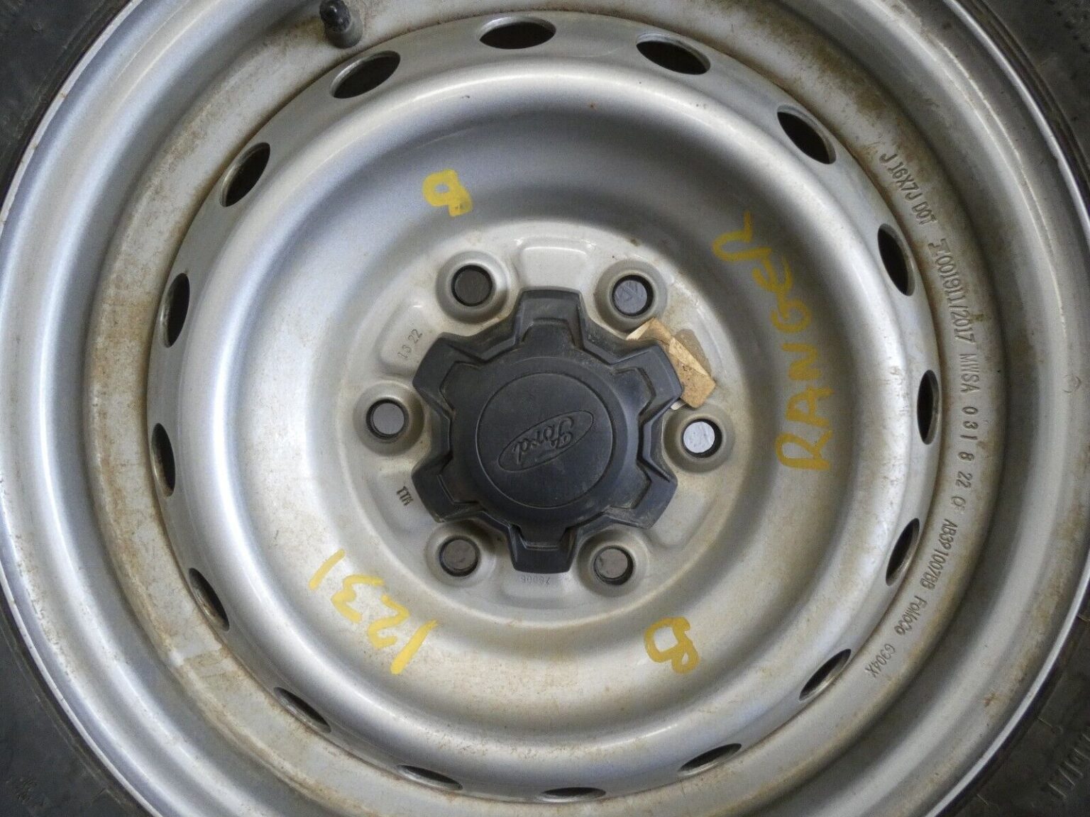 One 16" (2021) Ford Ranger Spare Wheel (B) - J16x7J - Chrispin's Used ...