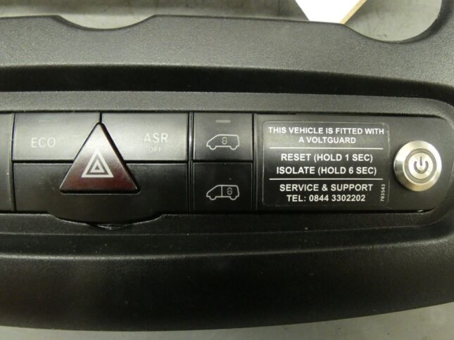 Mercedes Sprinter Hazard Warning Light Switch Unit 2.1CDI 2017 ...