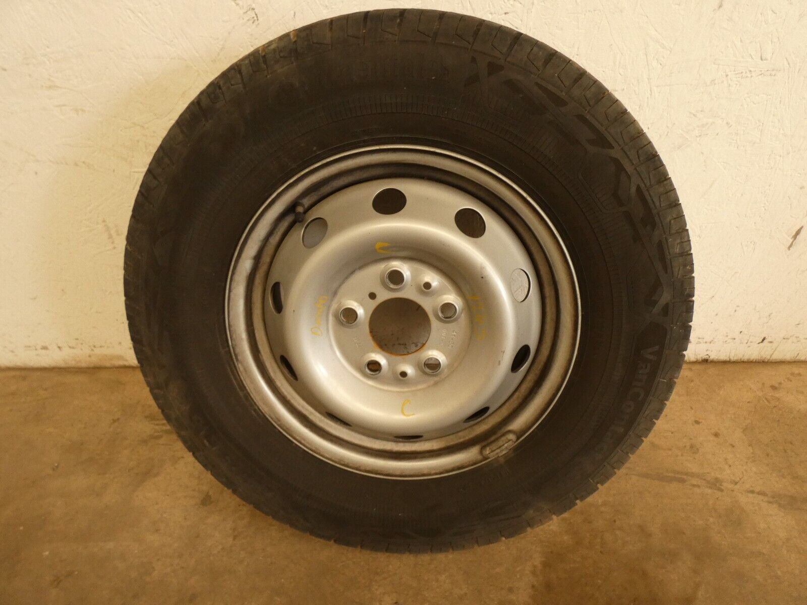 One 16" (2021) Fiat Ducato Spare Wheel (C) - 16x6.0J - 1395240080 ...