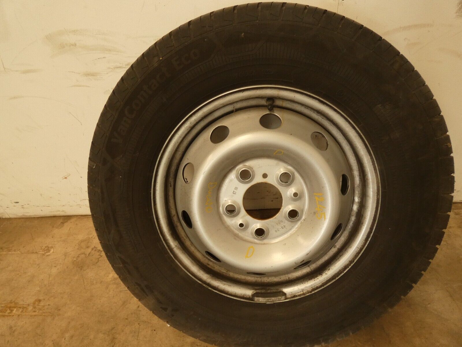 One 16" (2021) Fiat Ducato Spare Wheel (D) - 16x6.0J - 1395240080 ...