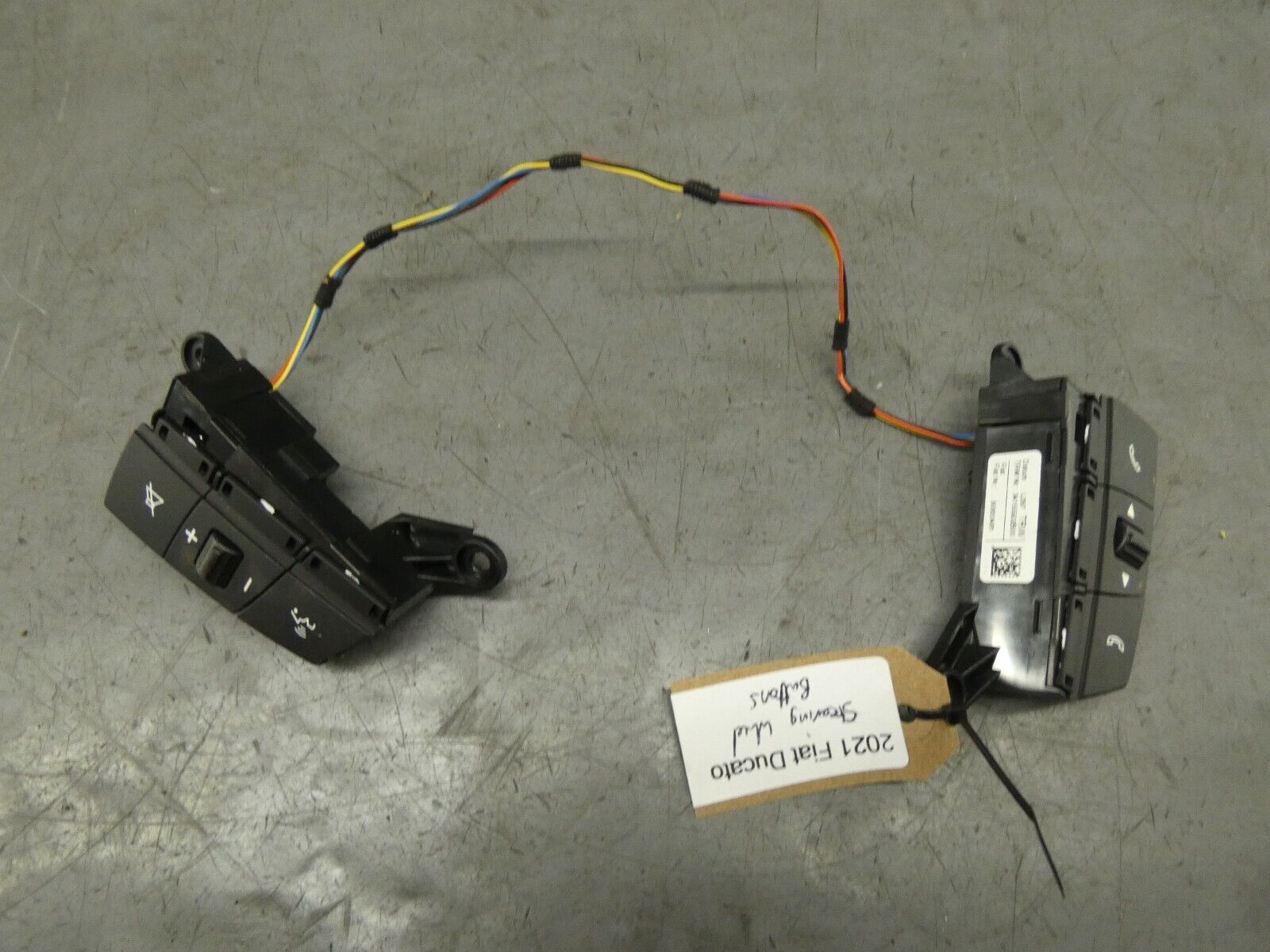 Fiat Ducato Drivers Steering Wheel Control Buttons Controls 2.3 ...