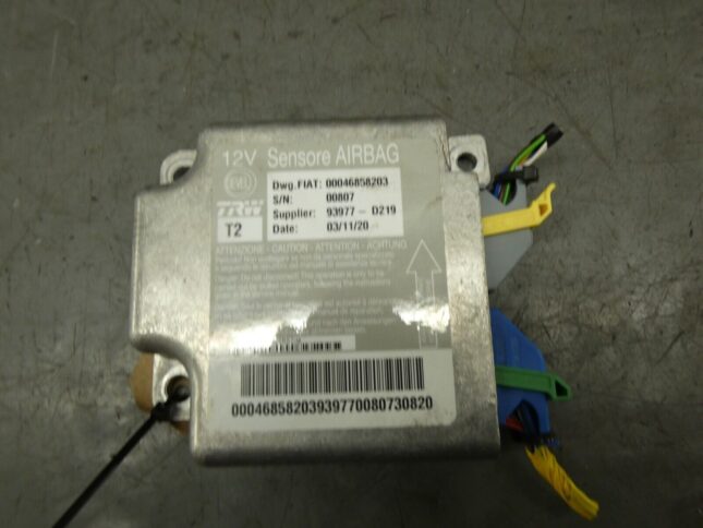 Fiat Ducato Airbag ECU 2.3 Multijet 2021 - 00046858203 - Chrispin's ...