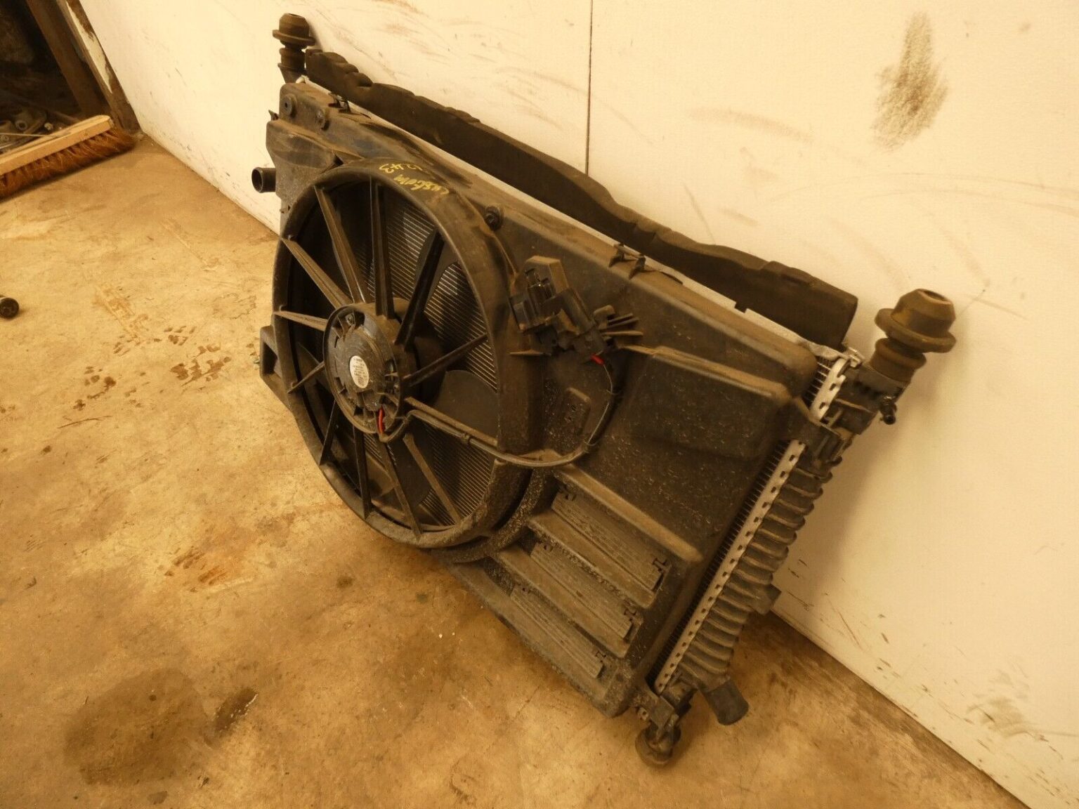 Ford Transit Custom Radiator Air Con Radiator & Cooling Fan Pack 2 ...