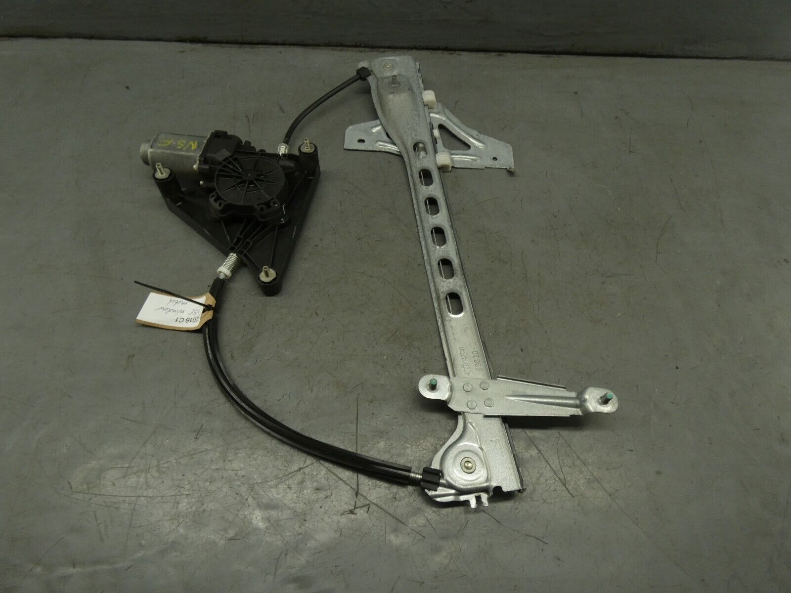 Citroen C1 Passenger Nearside Front Window Motor 3dr 1.0 Petrol 2016 ...