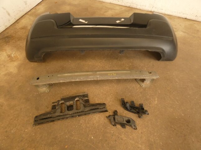 Citroen C3 Rear Bumper c/w Reinforcer Bar & Brackets 1.6HDI 2018 (BLACK ...