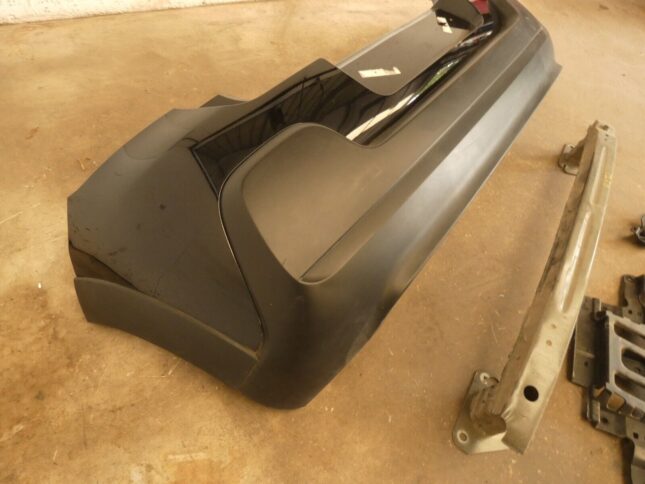 Citroen C3 Rear Bumper c/w Reinforcer Bar & Brackets 1.6HDI 2018 (BLACK ...