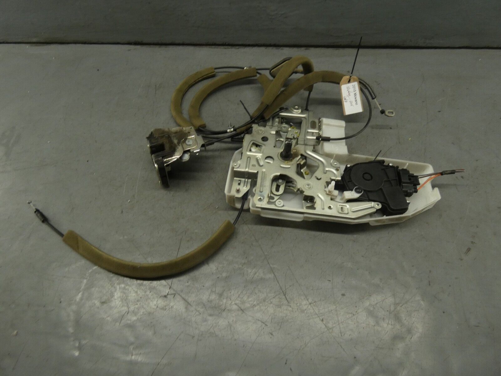Vauxhall Movano Passenger Nearside Side Sliding Door Lock Latch Motor ...