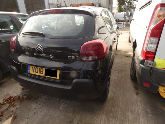 Citroen C3 Drivers offside Rear Wheel Arch Trim Moulding Panel 5dr 1 ...