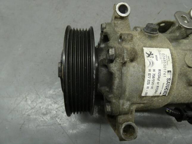 Peugeot 208 Air Con Compressor Pump 5dr 1.6HDI 2017 - SANDEN ...