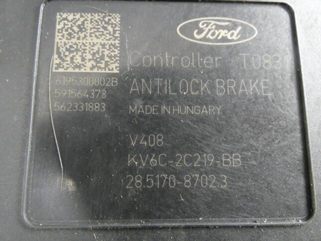 Ford Transit Connect ABS Pump Unit 1.5TDCI 2019 - KV6C-2C219-BB ...