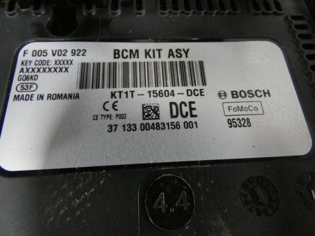 Ford Transit Connect ECU & Lock Set c/w Speedo 1.5TDCI 2019 - BOSCH ...