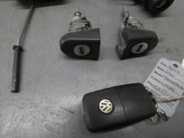 VW Volkswagen Transporter T6 Key & Barrel Barrels 2.0TDI 2017 ...