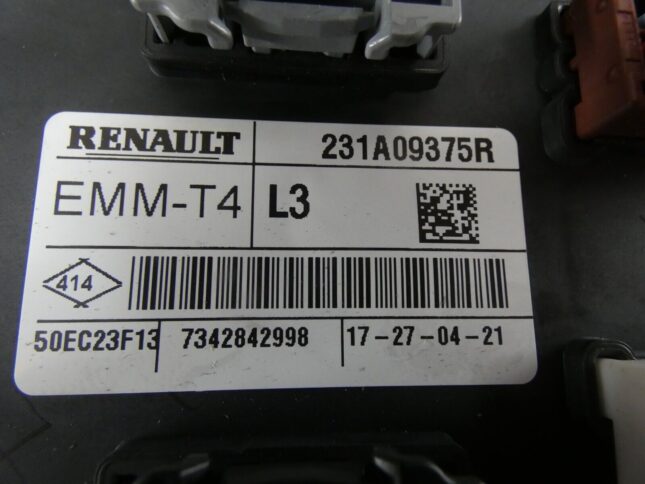 Renault Trafic Control Module 2.0DCI 2021 - 231A09375R - Chrispin's ...
