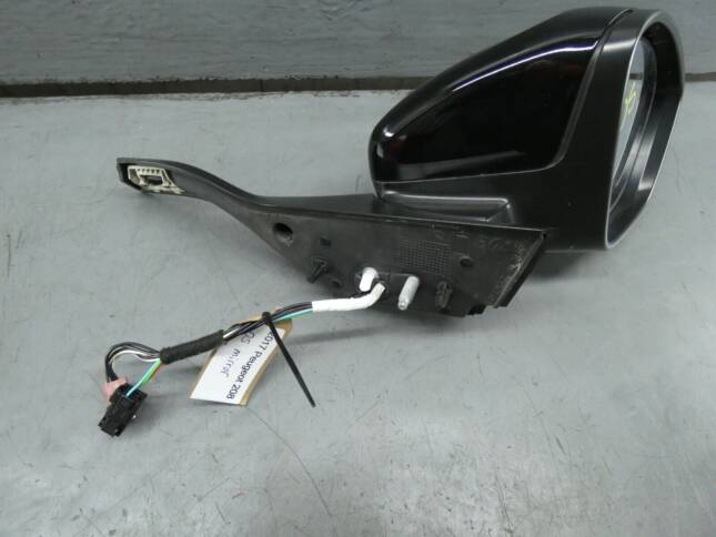 Peugeot 208 Drivers Offside Electric Wing Mirror 5dr 1.6HDI 2017 (BLACK ...