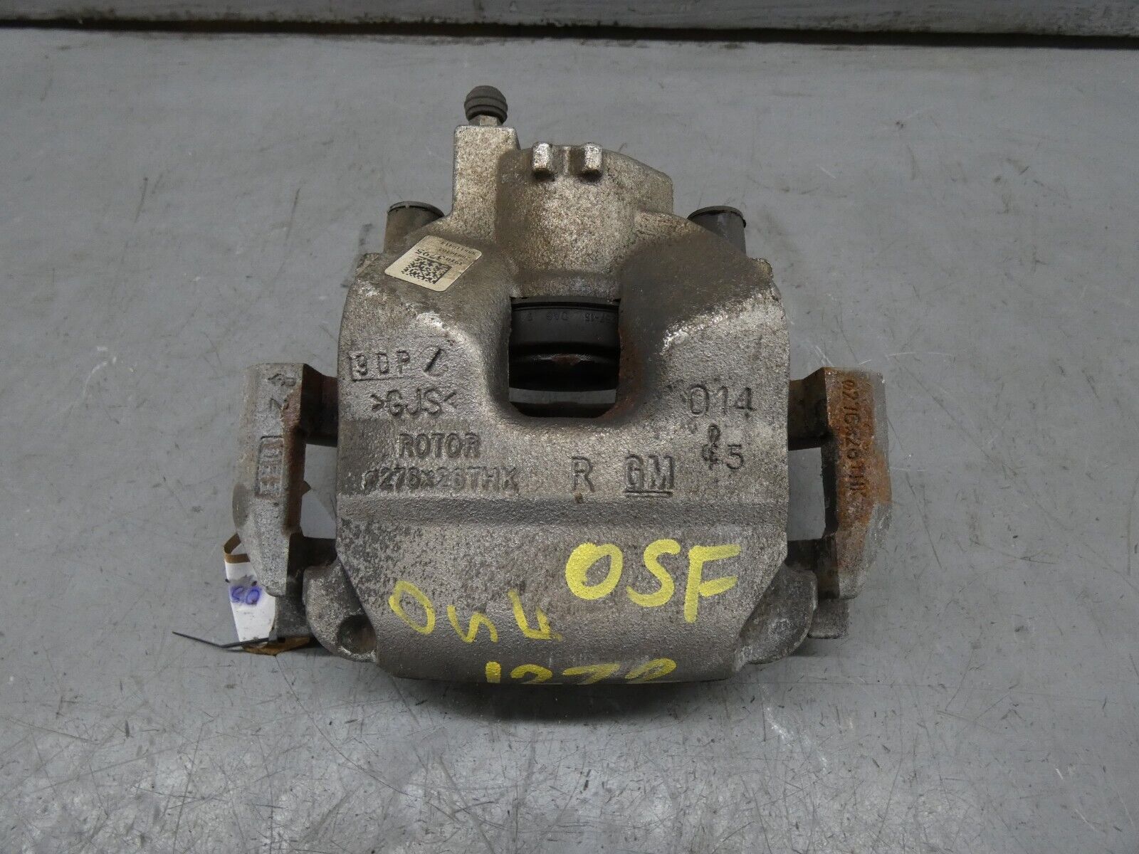 Vauxhall Astra Drivers Offside Front Brake Caliper 5dr 1.6CDTI 2019 ...