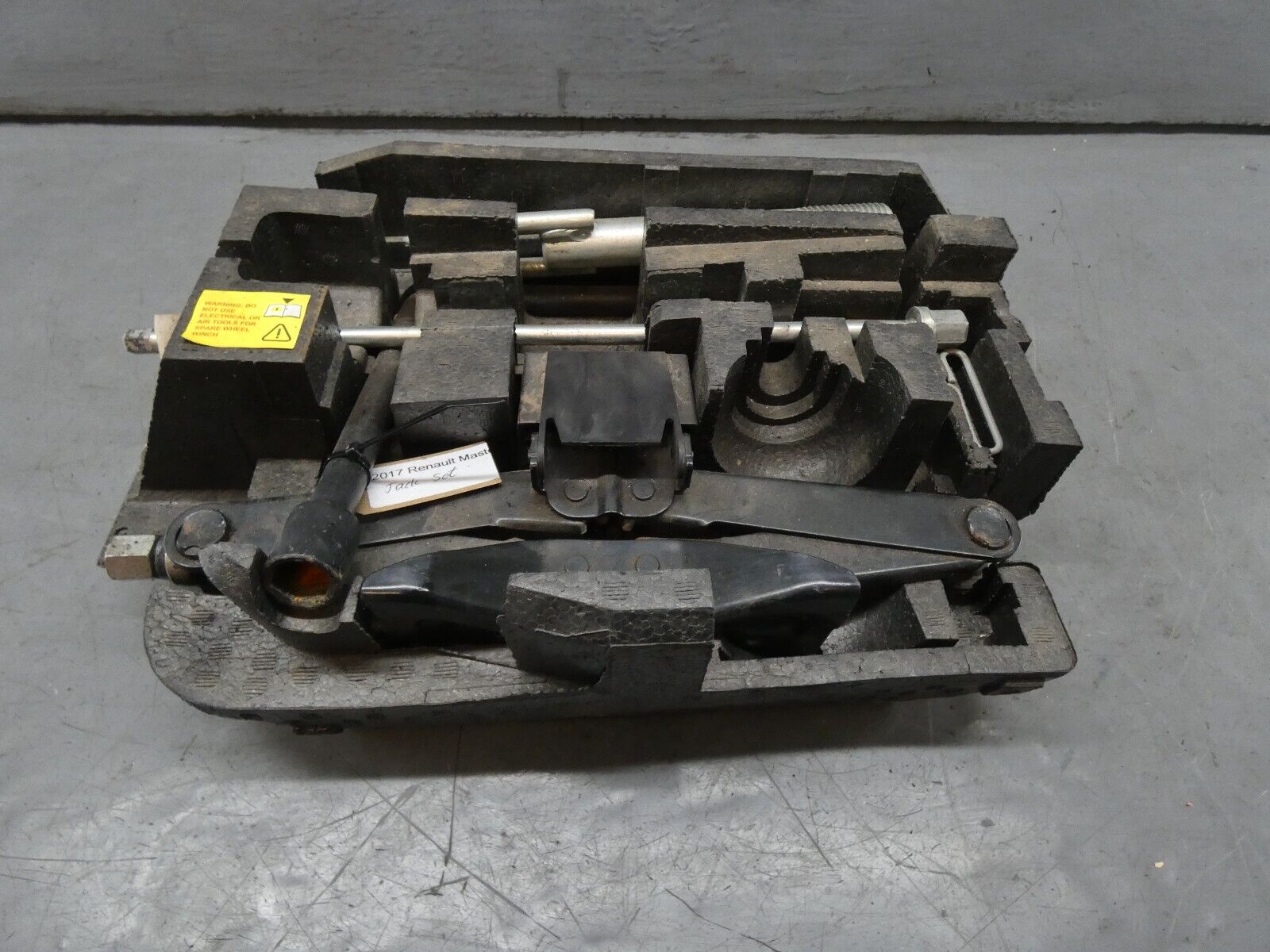 Renault Master Jack & Wheel Brace Set Kit 2.3DCI 2017 - 995016340R ...