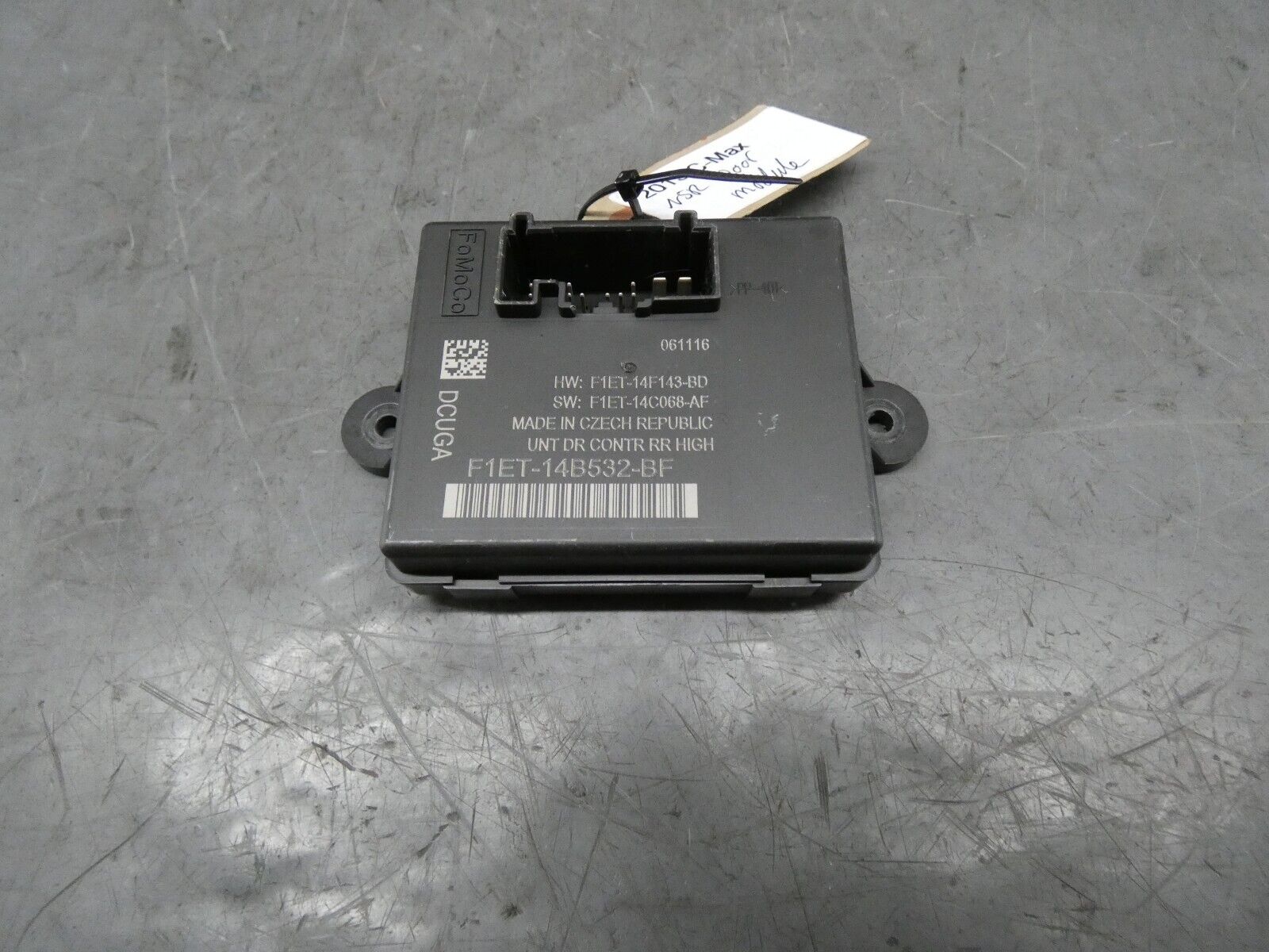 Ford Grand C-Max Passenger Nearside Rear Door Module 2016 ...