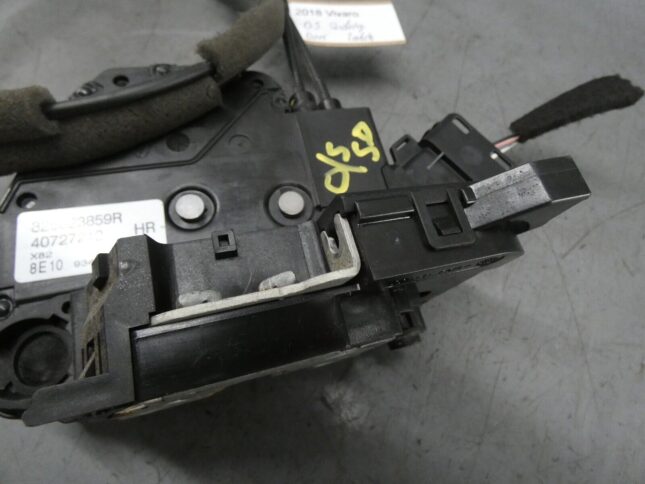 Vauxhall Vivaro Drivers Offside Side Sliding Door Lock Latch Motor 2018 ...