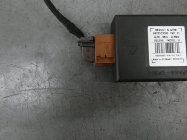 Vauxhall Vivaro Alarm Control Module ECU 2.0HDI 2020 - 9673523380 ...