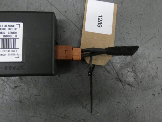 Vauxhall Vivaro Alarm Control Module ECU 2.0HDI 2020 - 9673523380 ...