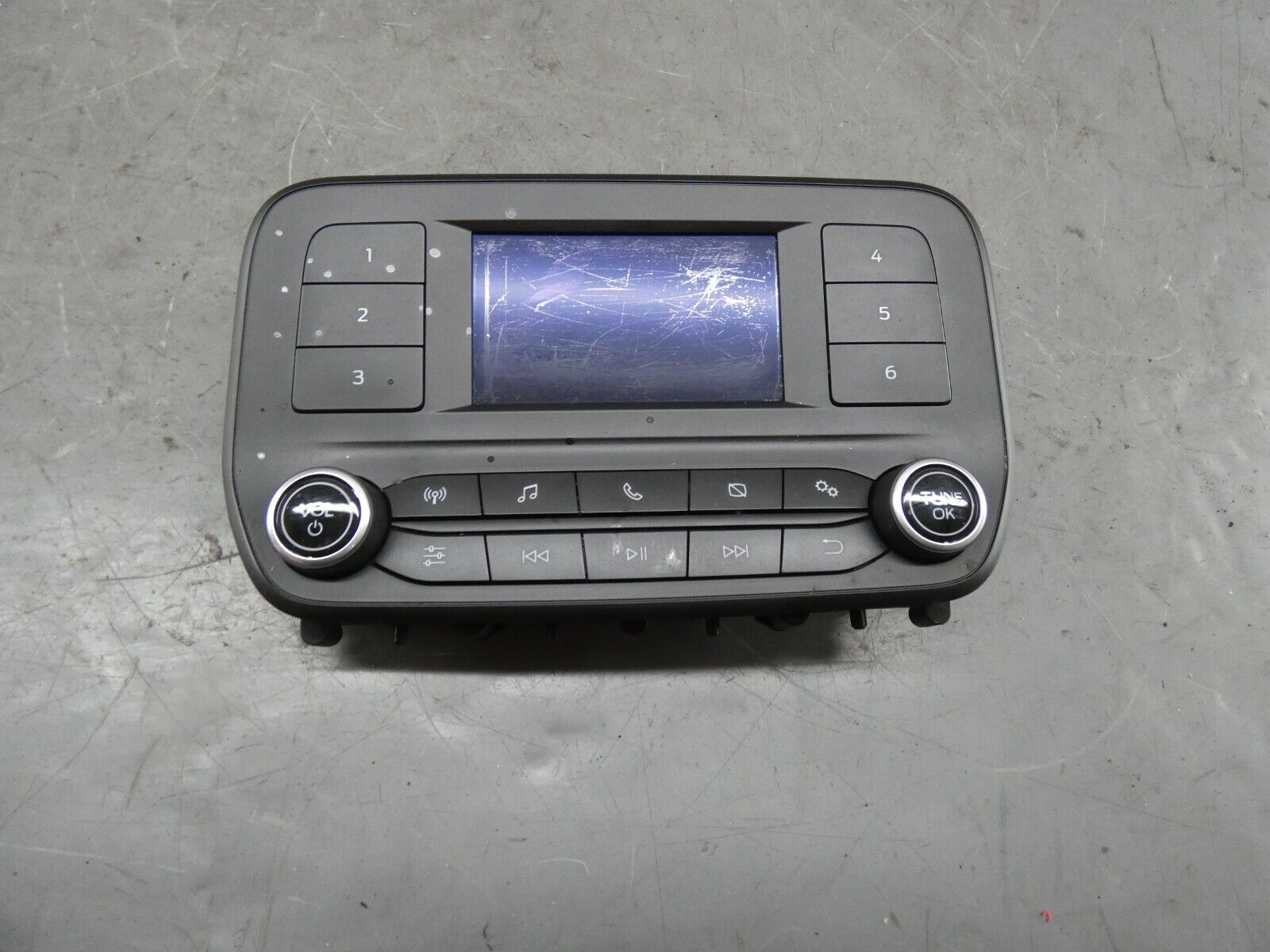 Ford Transit Custom Dash Display & Radio Stereo Media Unit 2018 - H1BT ...