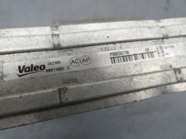 Peugeot Expert Intercooler 1.6HDI 2018 - P9806562180 - Chrispin's Used ...