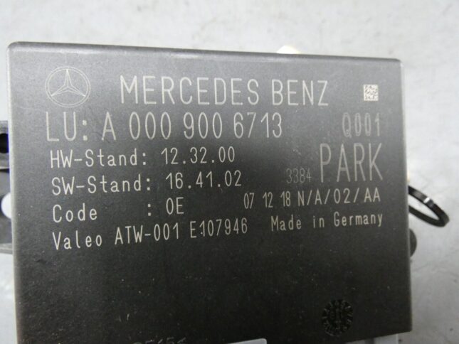Mercedes Benz Vito Parking Sensor Module 2.1 2019 - A0009006713 ...