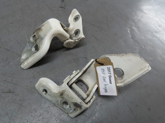 Peugeot Boxer Drivers Offside Front Door Hinge Hinges 2.0HDI 2017 (PAIR ...