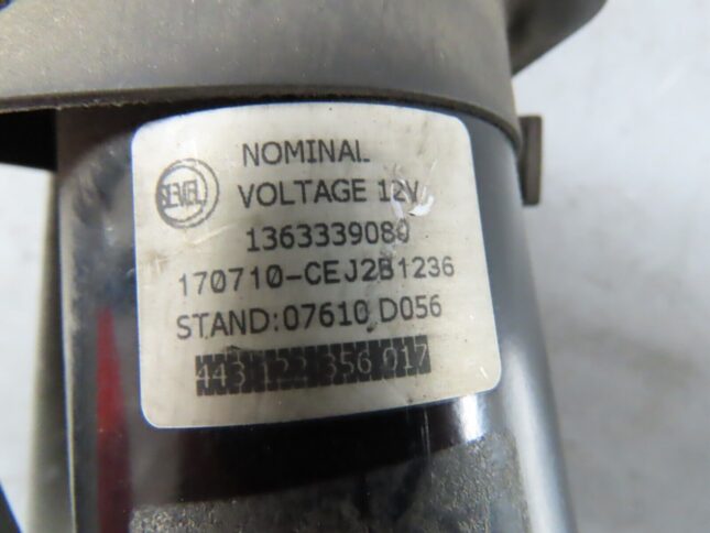 Peugeot Boxer Front Wiper Motor & Linkage 2.0HDI 2017 - 1363339080 ...