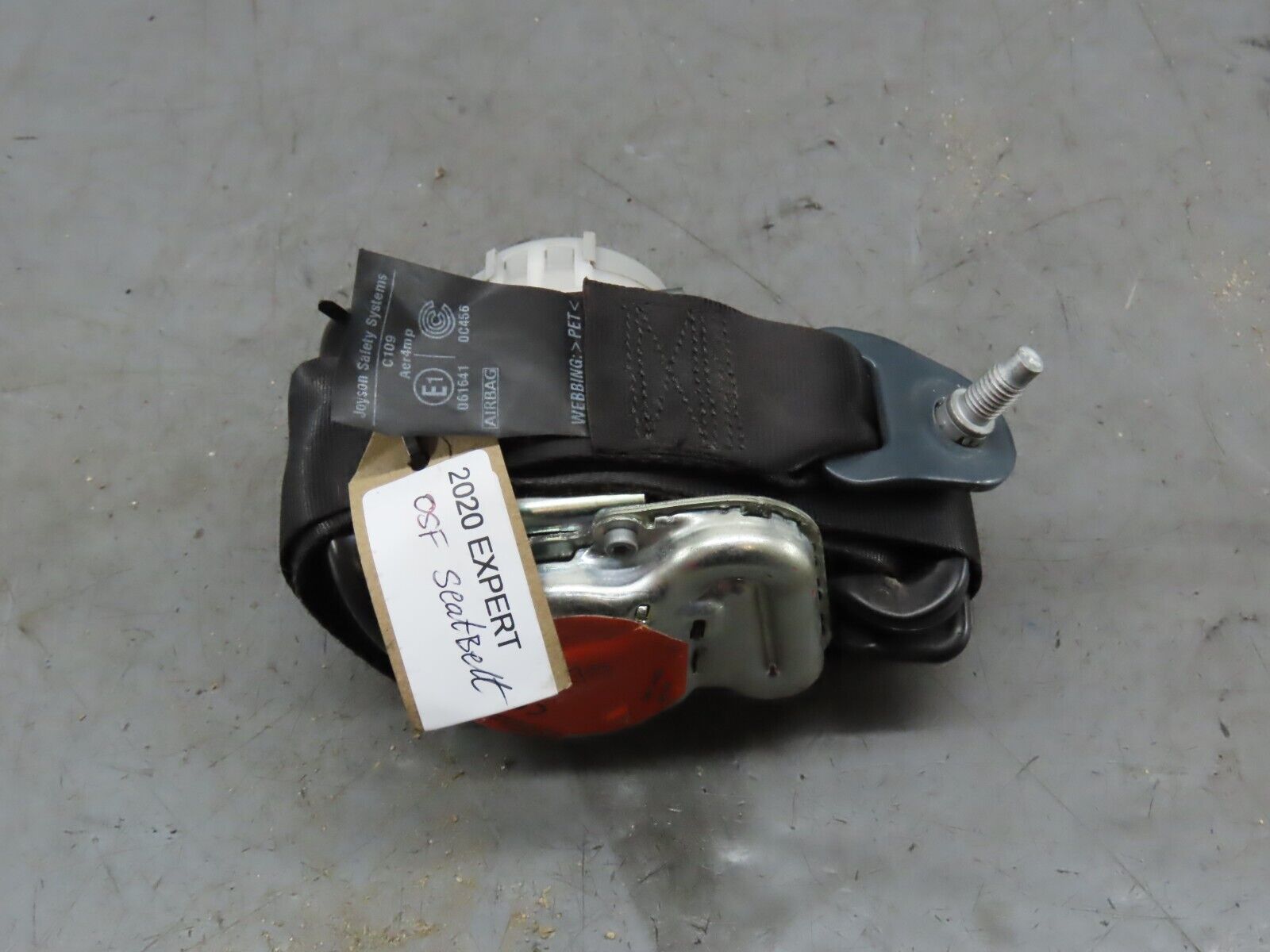 Peugeot Expert Drivers Offside Front Seat Belt 1.5HDI 2020 - 98083793XX ...