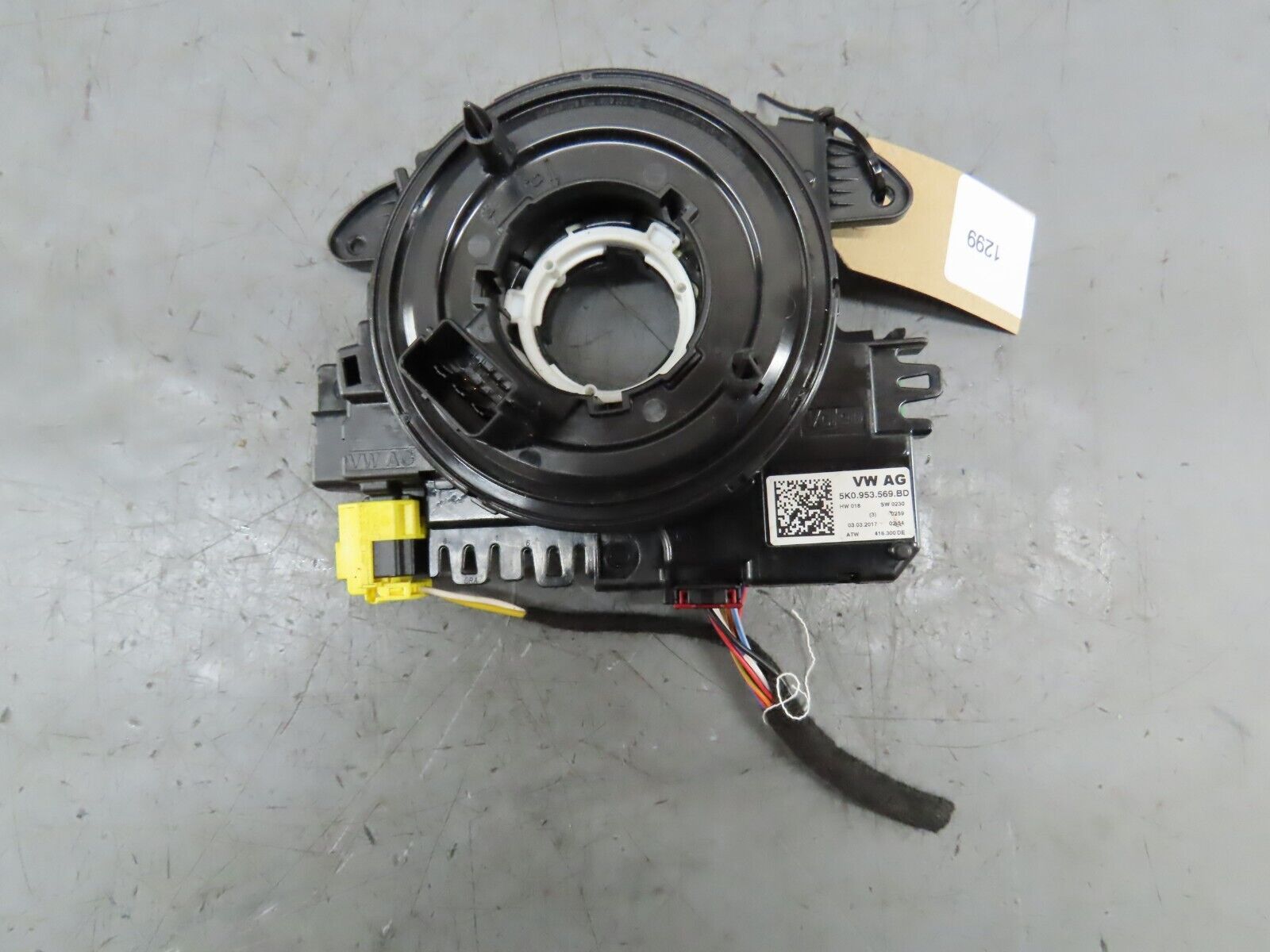 Skoda Yeti Drivers Steering Wheel Airbag Squib 1.2TSI 5dr 2017 ...