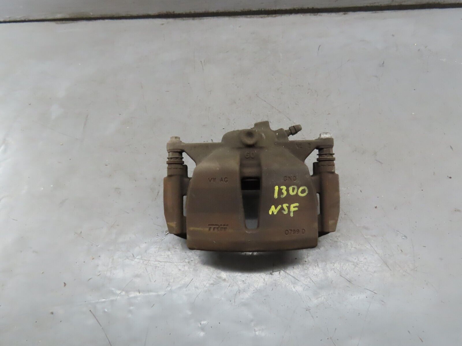 VW Volkswagen Sharan Passenger Nearside Front Brake Caliper 2.0TDI Auto ...