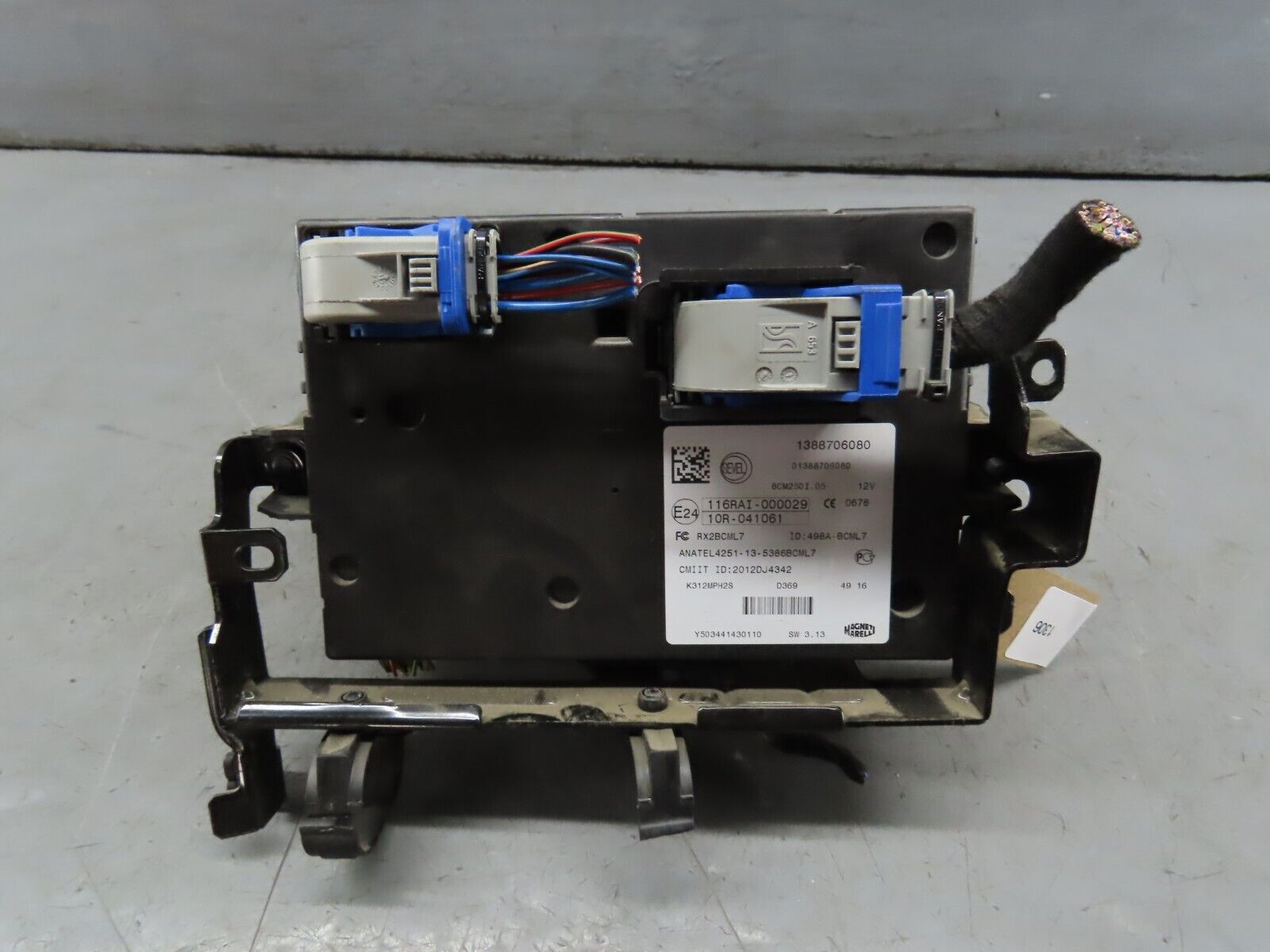 Fiat Ducato BCM Board Body Control Module 2.3 Multijet 2016 ...