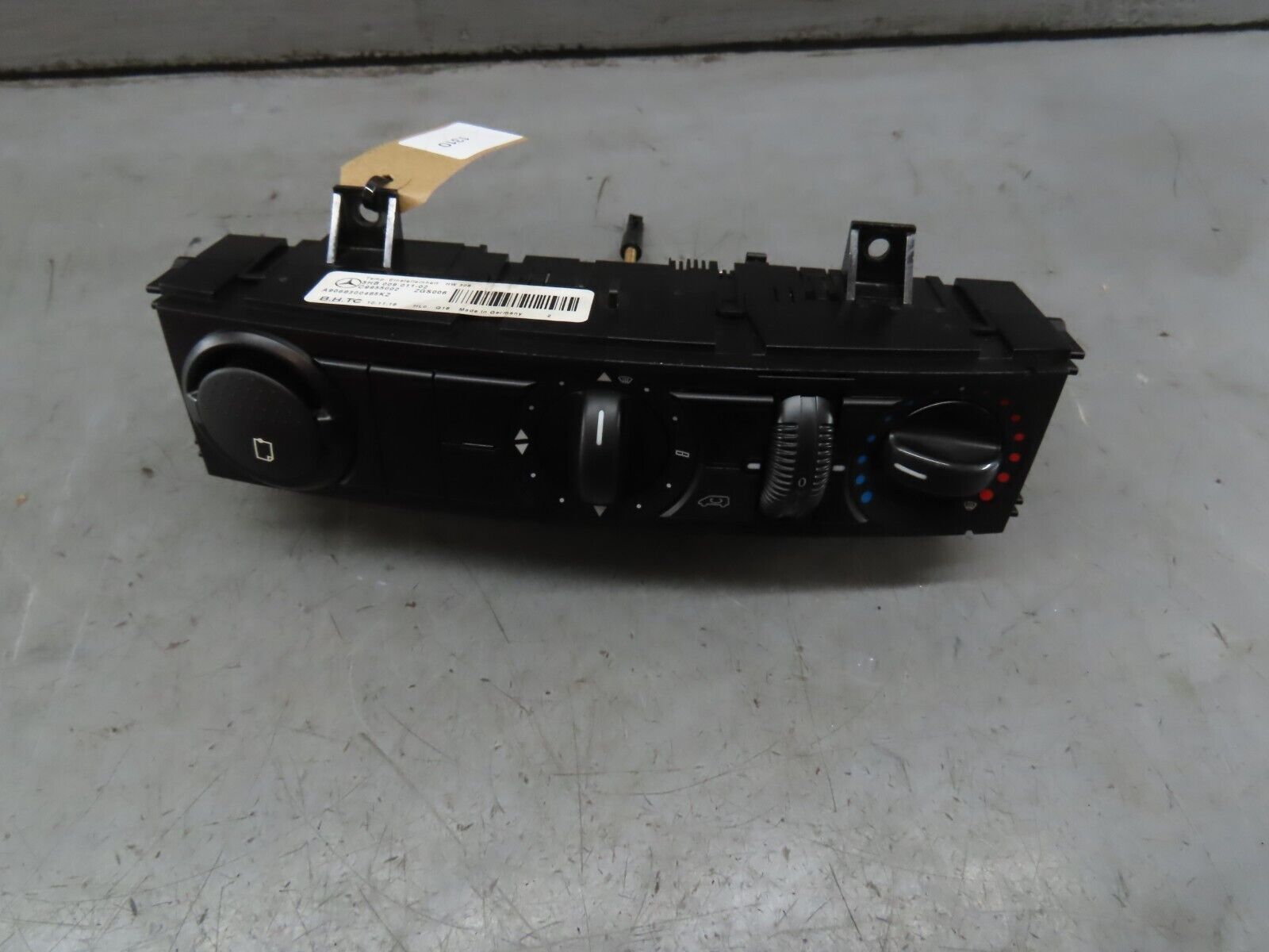 Mercedes Benz Sprinter Heater Controls Control Unit 2.1CDI 2016 ...