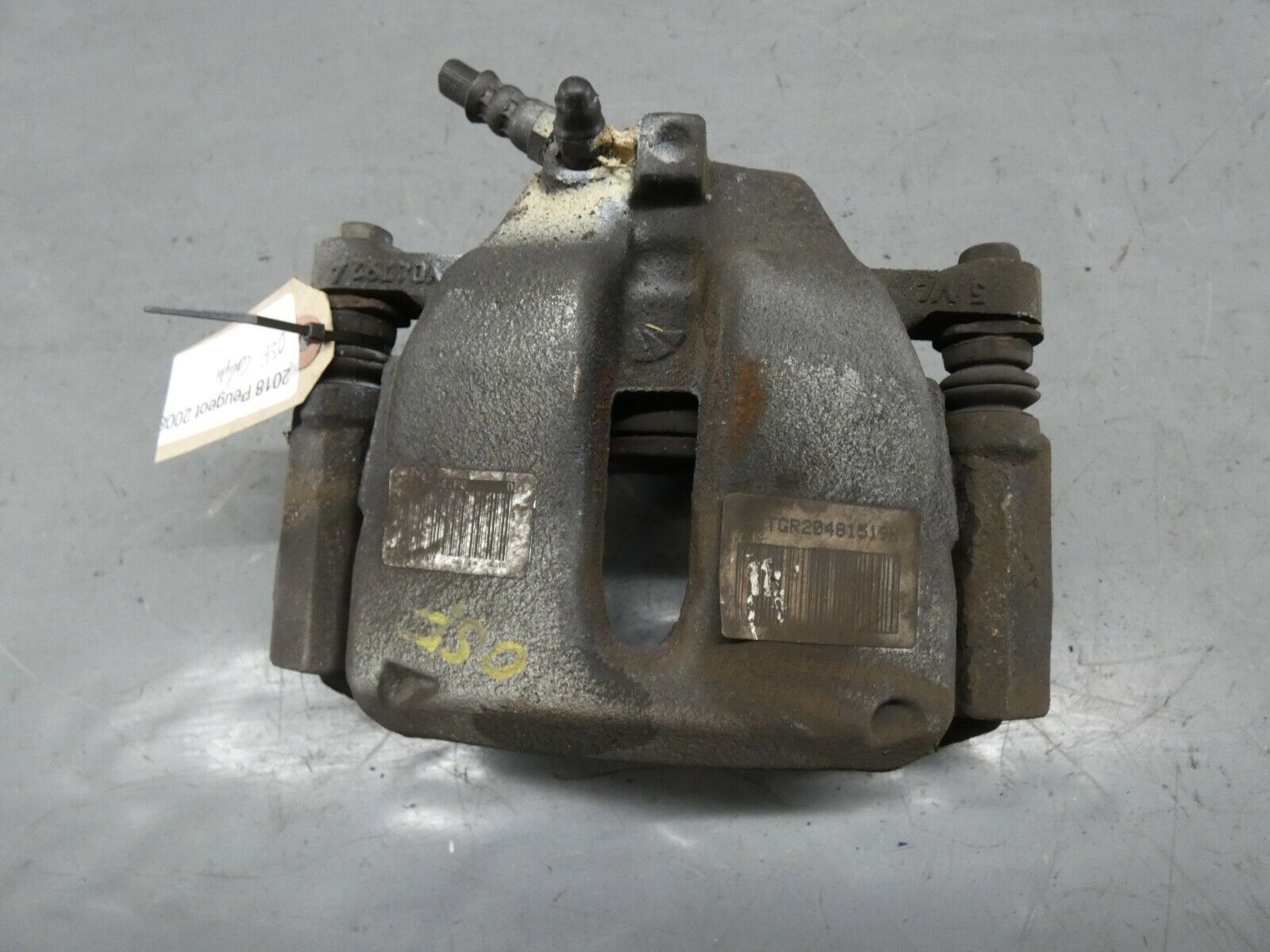 2018 Peugeot 2008 5dr 1.5HDI Drivers Offside Front Brake Caliper ...