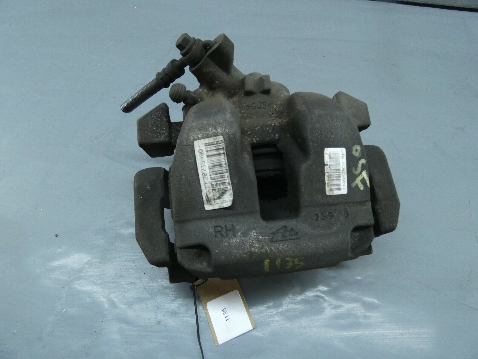 Vauxhall Combo Drivers Offside Front Brake Caliper 1.5CDTI 2020 - ATE ...