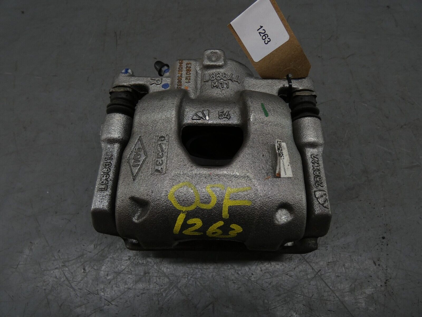 Renault Clio Drivers Offside Front Brake Caliper 5dr 1.0 Petrol 2021 ...