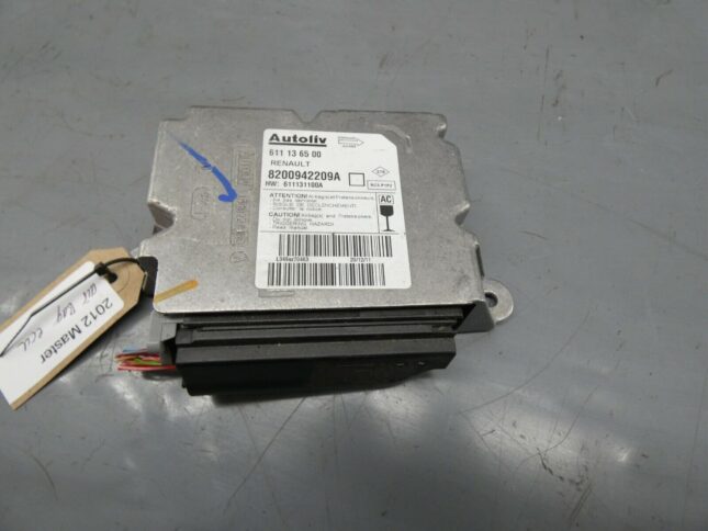 2012 Renault Master 2.3DCI Airbag ECU - AUTOLIV - 8200942209A ...