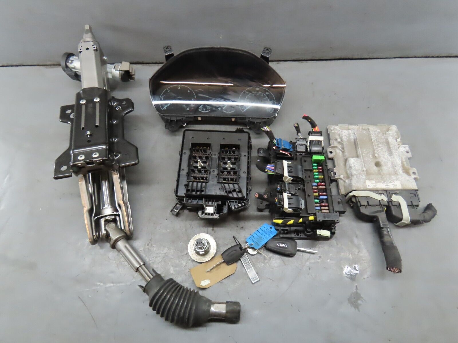 Ford Transit Custom ECU & Lock Set c/w Speedo 2.0TDCI 2022 - KK21-12A650-FA - Chrispin's Used ...