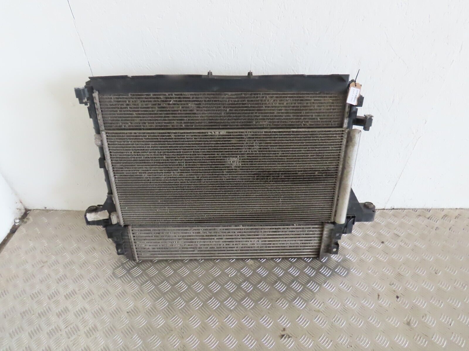 Vauxhall Movano Radiator Air Con Radiator Intercooler & Cooling Fan 2 ...