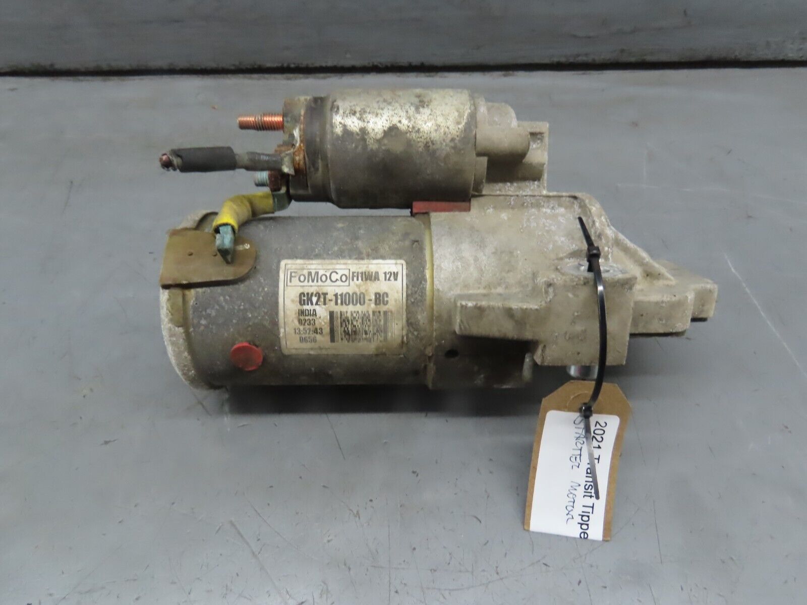 Ford Transit 350 Tipper Starter Motor 2.0TDCI 2021- GK2T-11000-BC ...