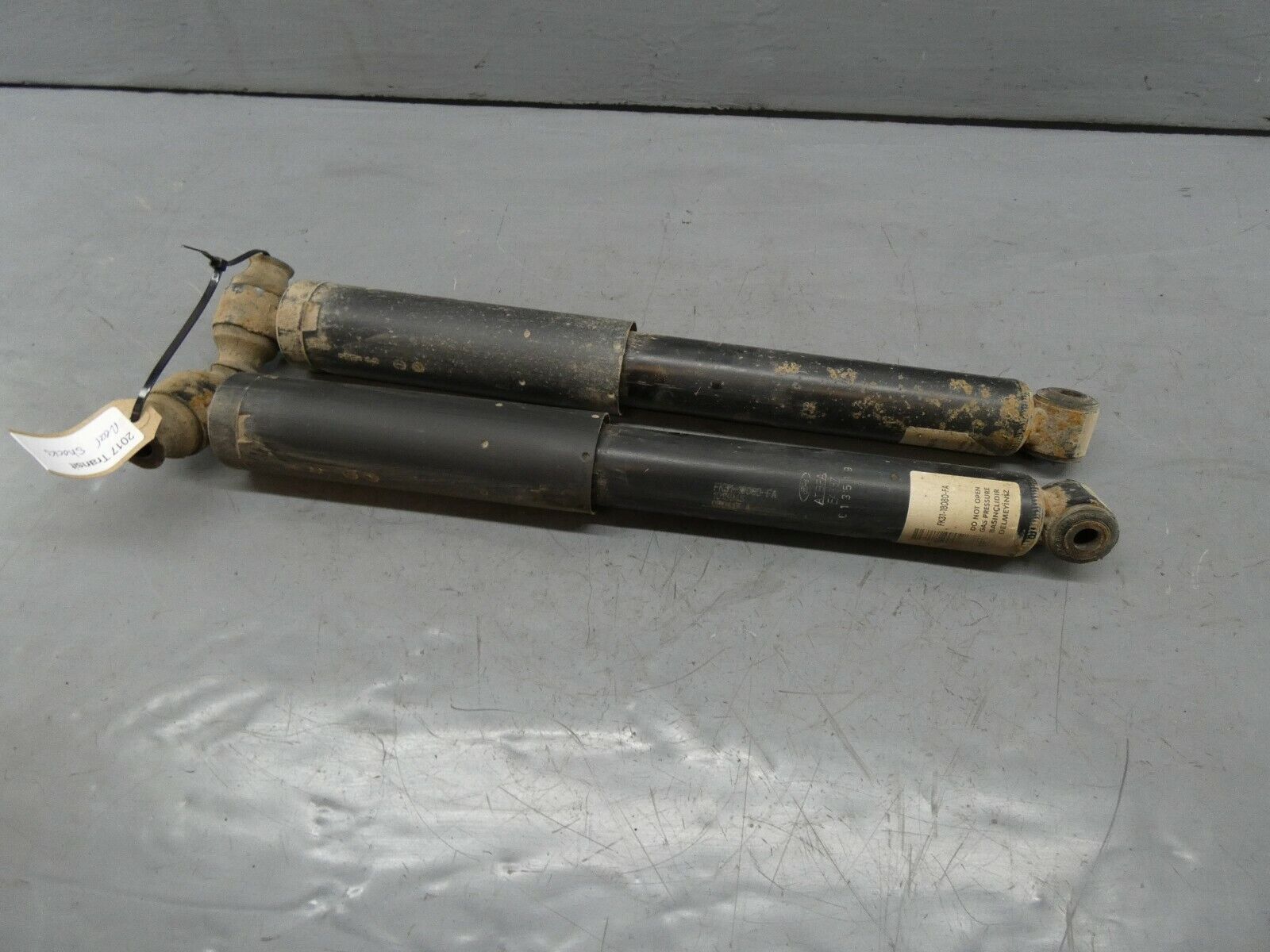 2017 Ford Transit 2.0TDCI Rear Shock Absorber Shocks (PAIR) - Chrispin ...