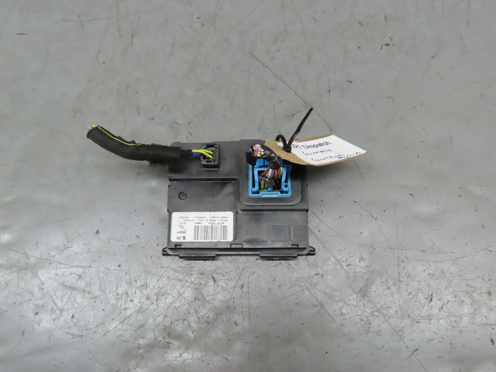 Citroen Dispatch Climate Control Module 1.5HDI 2021 - 9836666580 ...