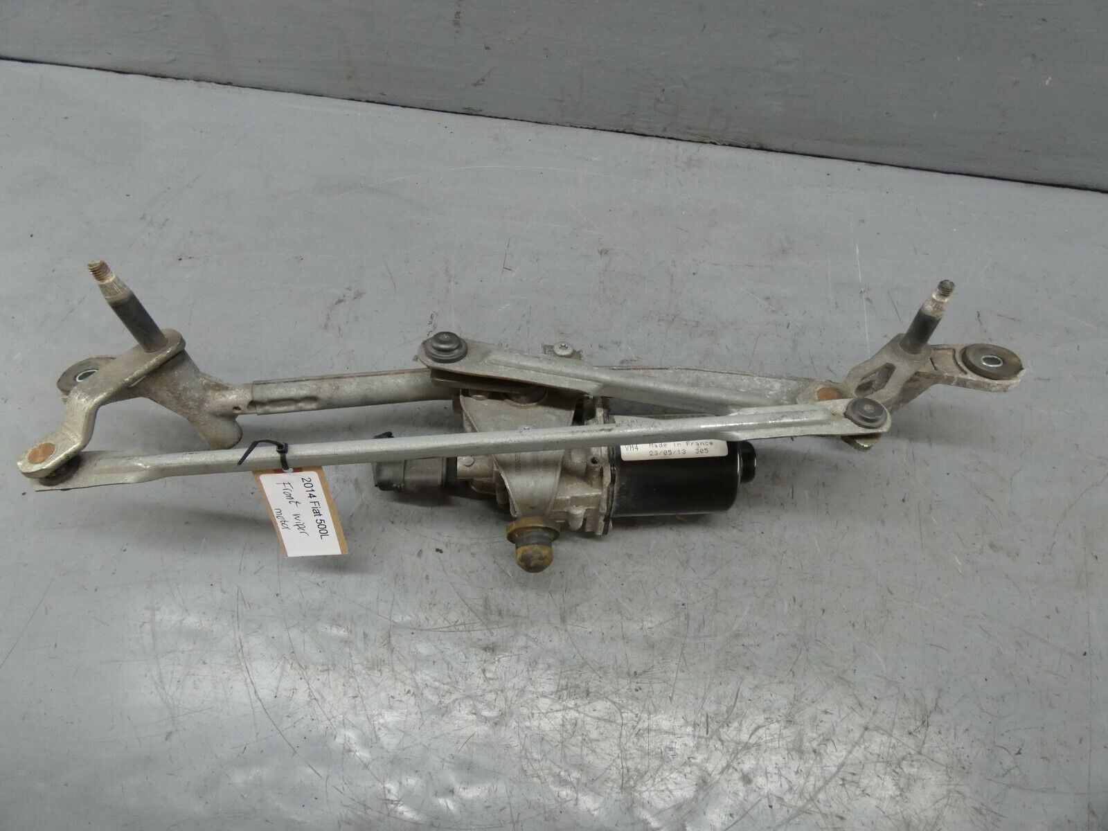 2014 Fiat 500L 1.6 Multijet Front Wiper Motor & Linkage - VALEO ...