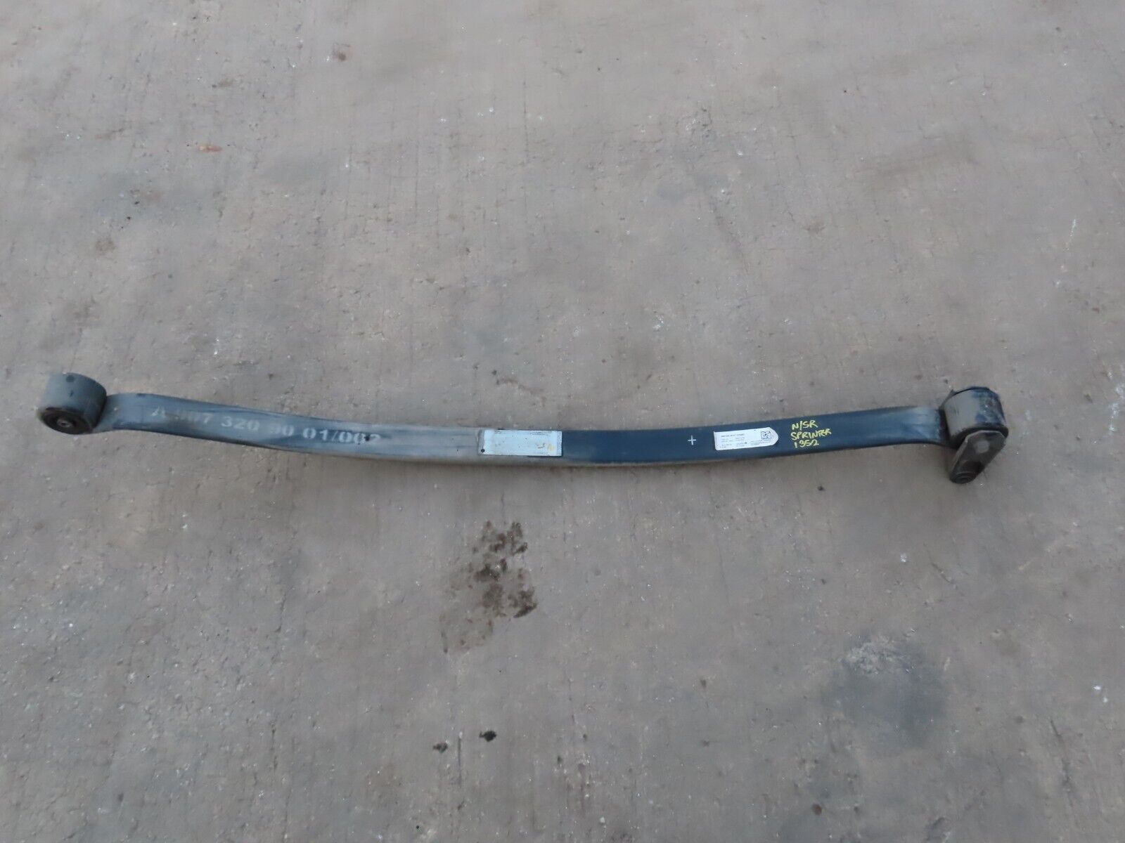 Mercedes Benz Sprinter Passenger Nearside Rear Leaf Spring 2.0CDI 2023 ...
