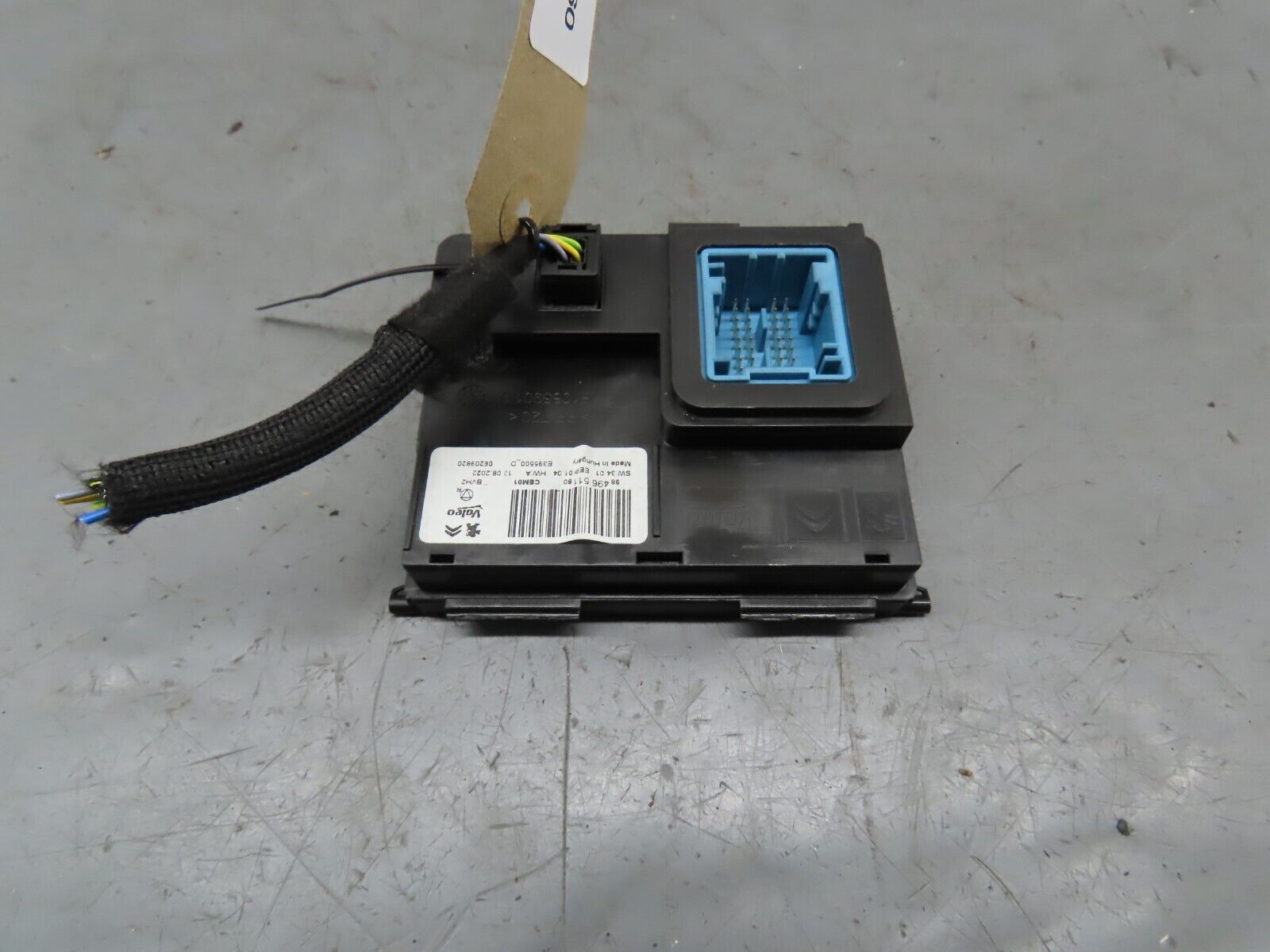 Vauxhall Vivaro Climate Control Module 2.0HDI 2023 - 9849651180 ...