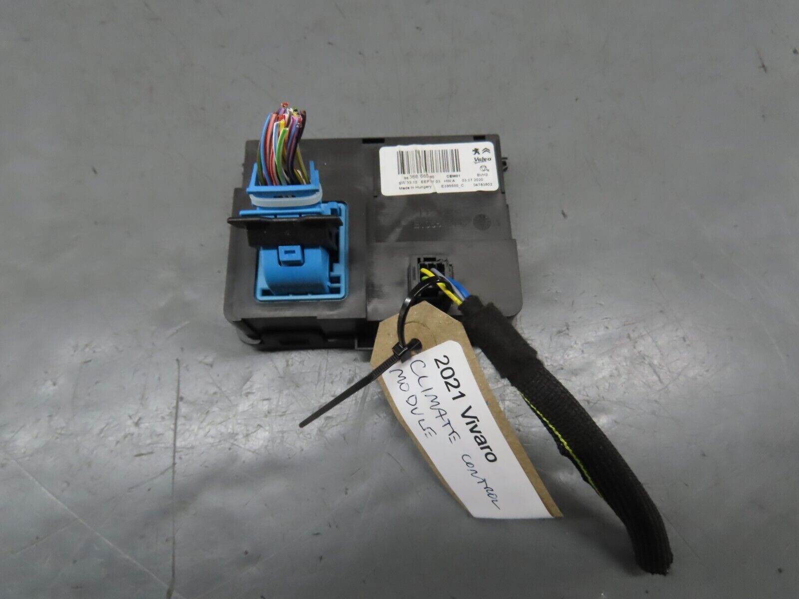 Vauxhall Vivaro Climate Control Module 1.5CDTI 2021 - 9836666580 ...