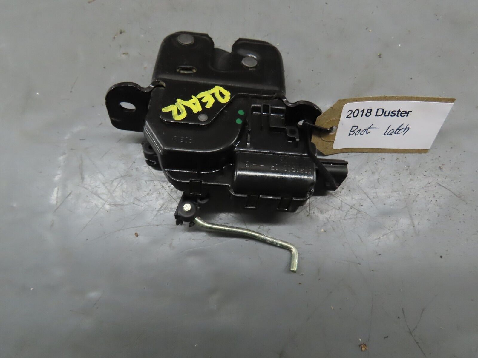 Dacia Duster Rear Tailgate Hatch Boot Lock Latch Catch 1.5DCI 2018 ...